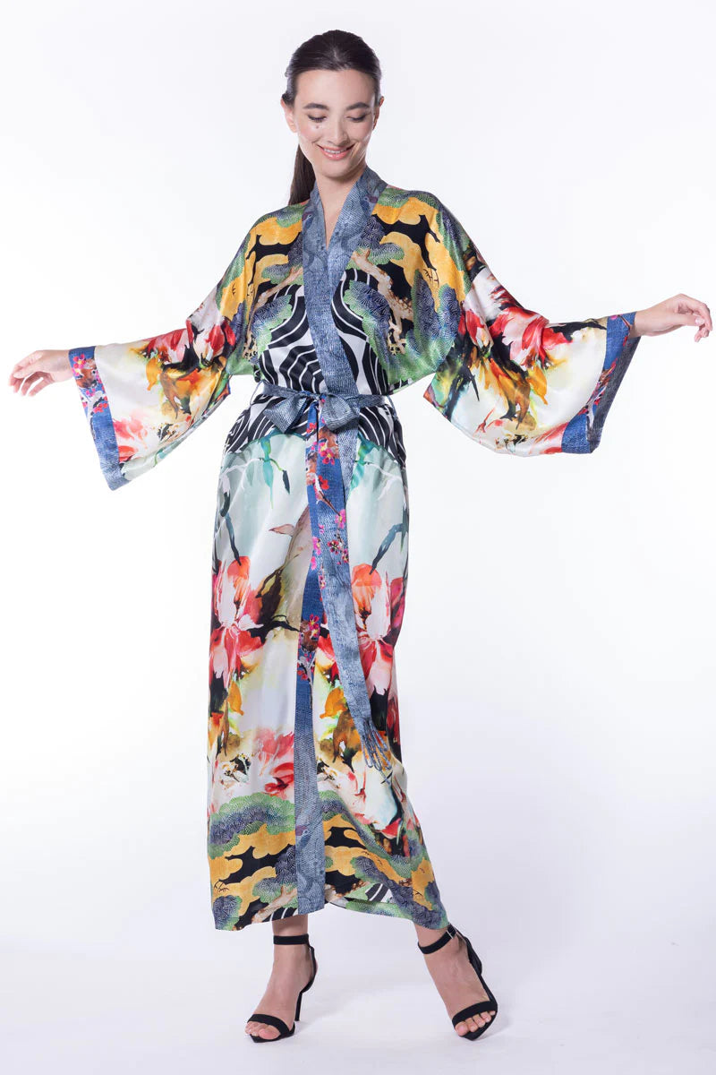 Christine Lingerie - Sakura Long Robe — House of Angelis